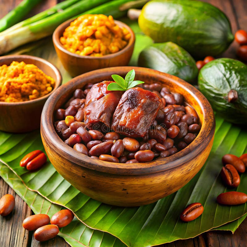 Bacaba Icon Set in Flat Vector Style Stock Illustration - Illustration ...