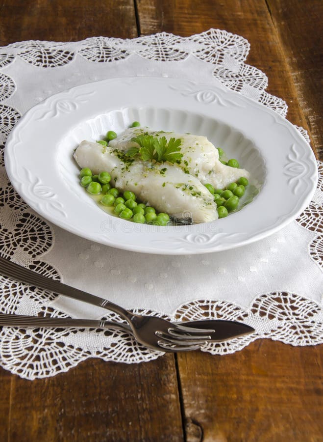 Bacalao al pil pil stock photo. Image of sauce, diet - 259029384