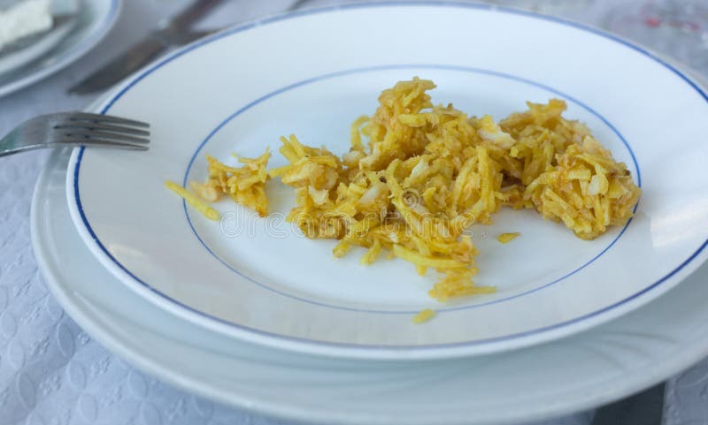 Cod Bras Style (Bacalhau A Bras) Stock Image - Image of codfish ...