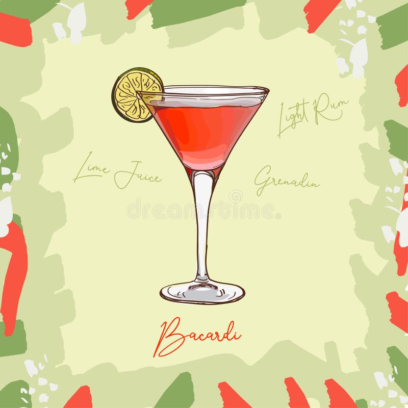 Bacardi Stock Illustrations – 88 Bacardi Stock Illustrations, Vectors ...