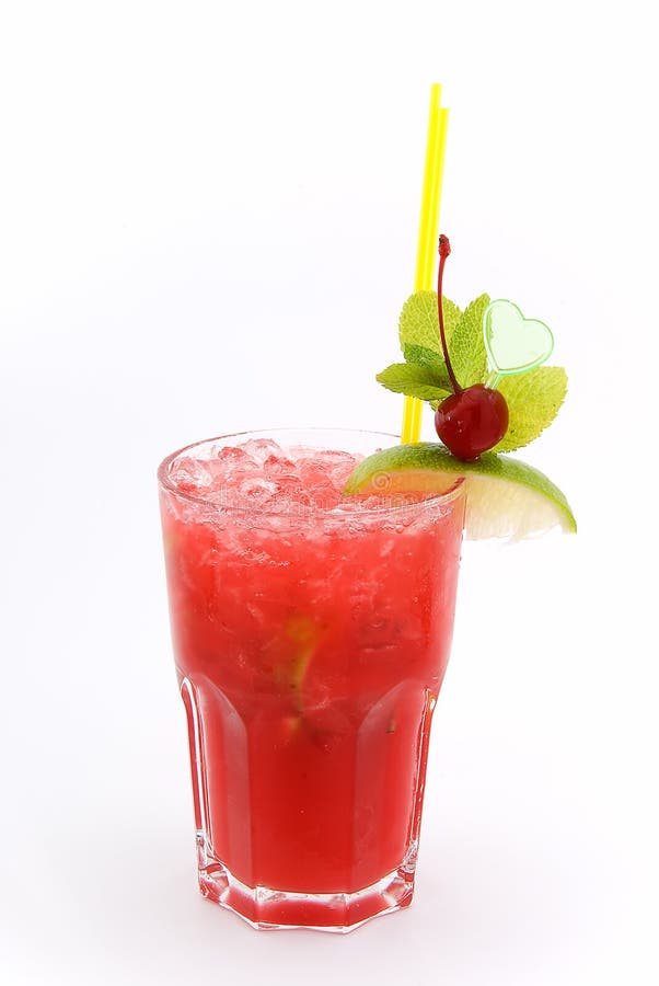 Frozen Daiquiri on a Cruise Ship Bar Stock Image - Image of glass ...