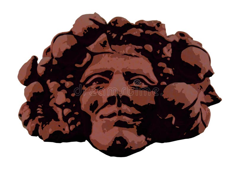 Bacchus stock vector. Illustration of winemaking, hand - 29869091