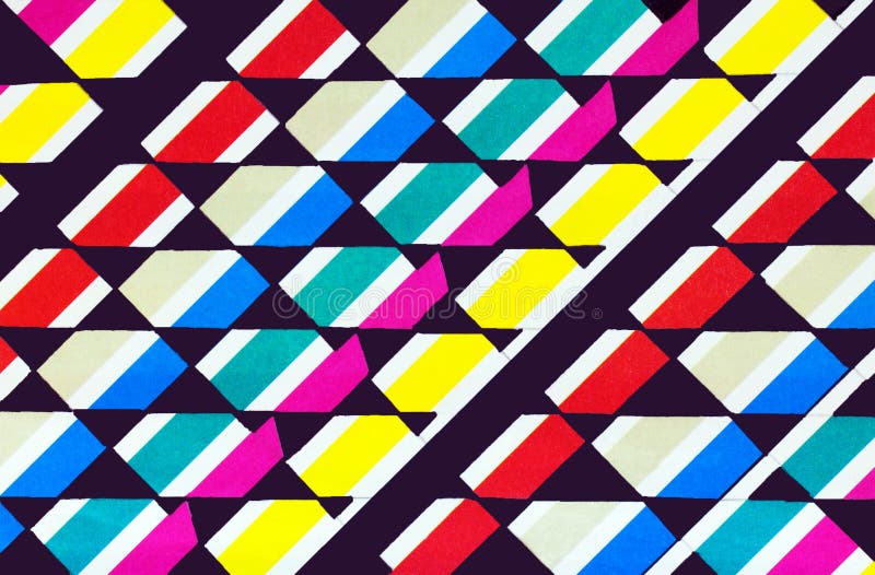 A Complex Diagonal Pattern of Lines and Squares. Stock Image - Image of ...