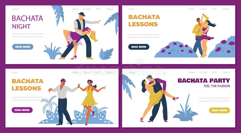 Bachata Lessons Stock Illustrations – 18 Bachata Lessons Stock ...