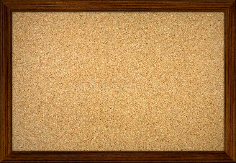 Bacheca Vuota Del Sughero Dell'ufficio Immagine Stock - Immagine di ...