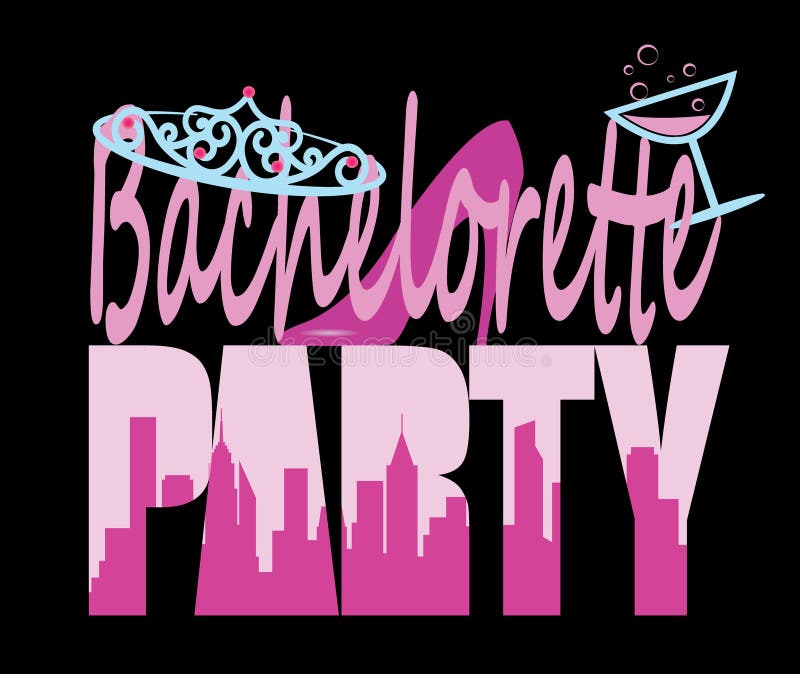 Bachelorette Party sign stock vector. Illustration of anticipation ...