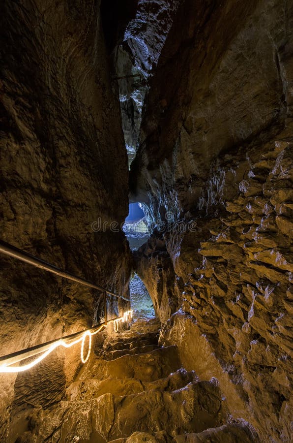 Bacho Kiro Cave stock photo. Image of tourism, formation - 33062504