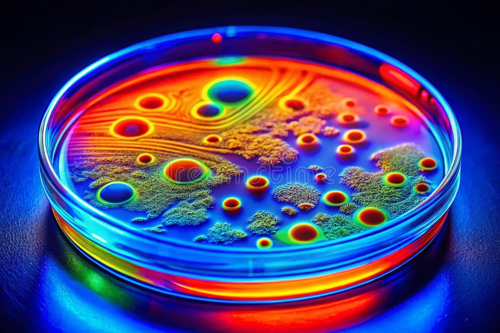 Bacillus Subtilis Colony Growth Unveiling Microbial Development through ...