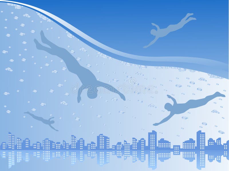 Back into the abyss stock vector. Illustration of attraction - 18789225