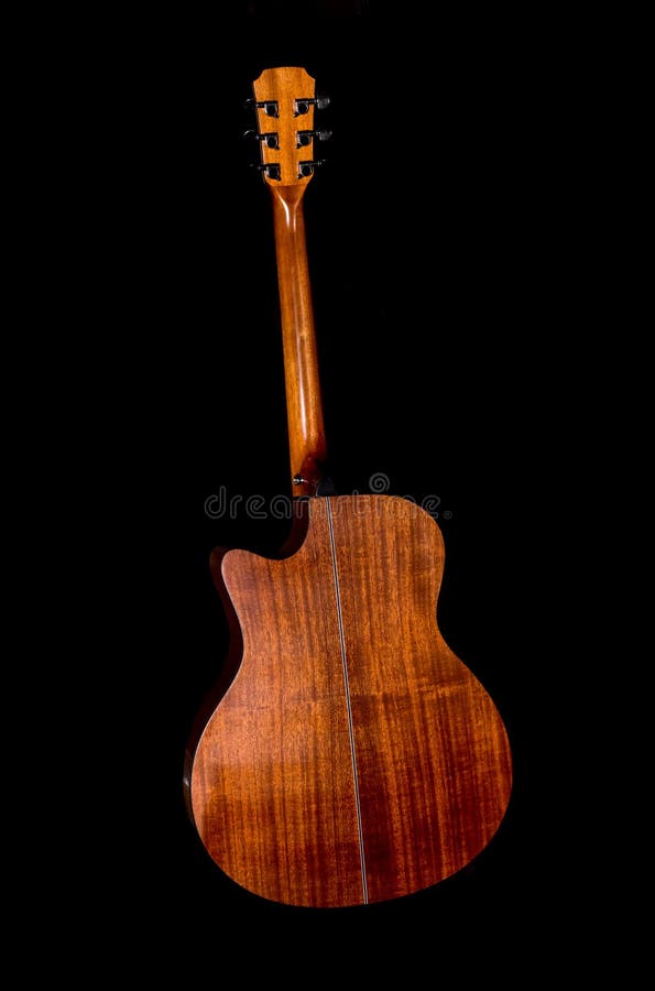 Acoustic Guitar Body Detail Stock Photo - Image of audio, arts: 13159638