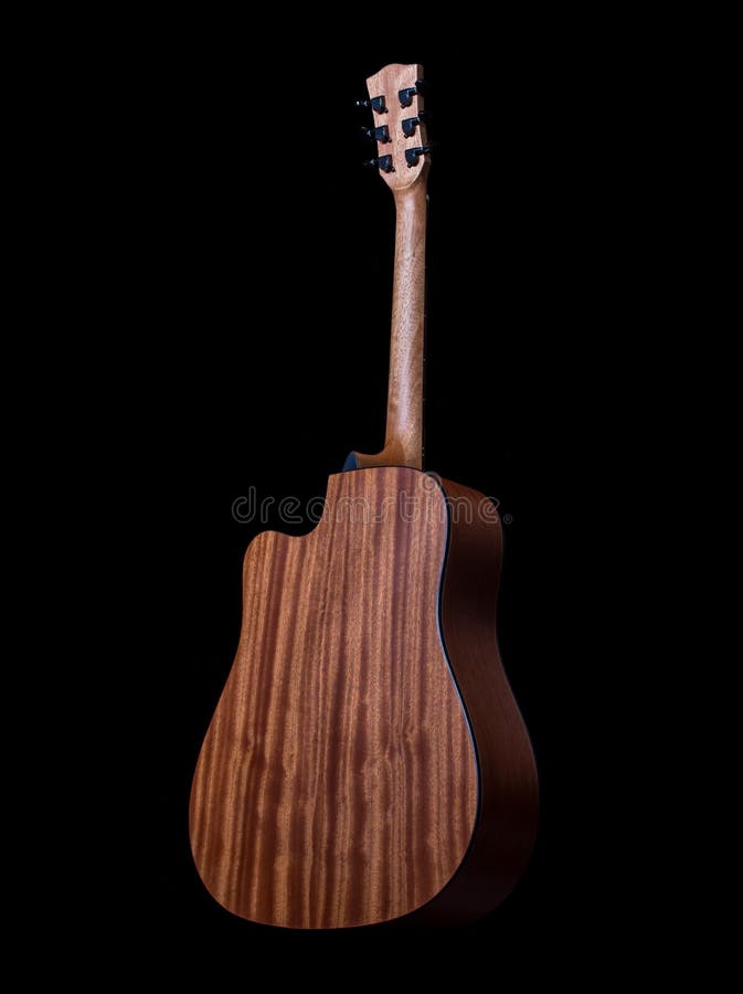 Acoustic Guitar Body Detail Stock Photo - Image of audio, arts: 13159638
