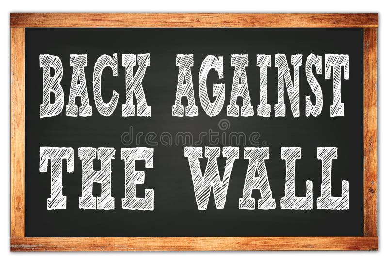 Back Against Wall Stock Illustrations – 578 Back Against Wall Stock ...