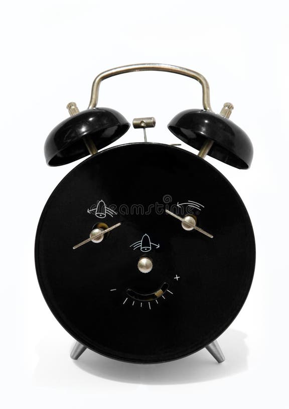 Back of alarm clock stock photo. Image of metal, winding - 12269240