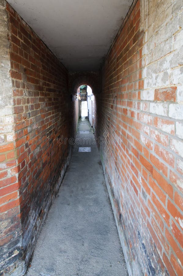 Back Alley stock image. Image of narrow, geological, spooky - 26266803