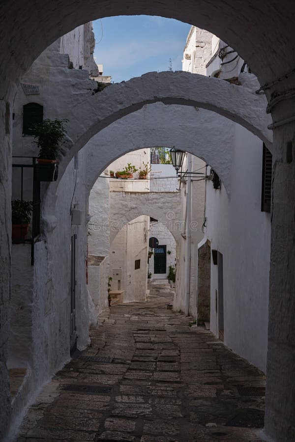 Back Alley Ostuni Italy Stock Photos - Free & Royalty-Free Stock Photos ...