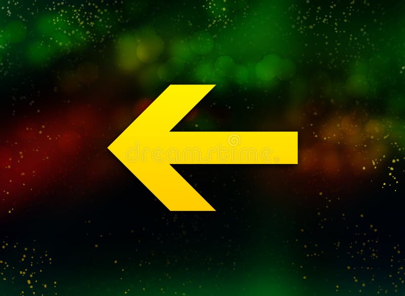 Back Arrow Icon Glassy Green Round Button Illustration Stock Vector ...