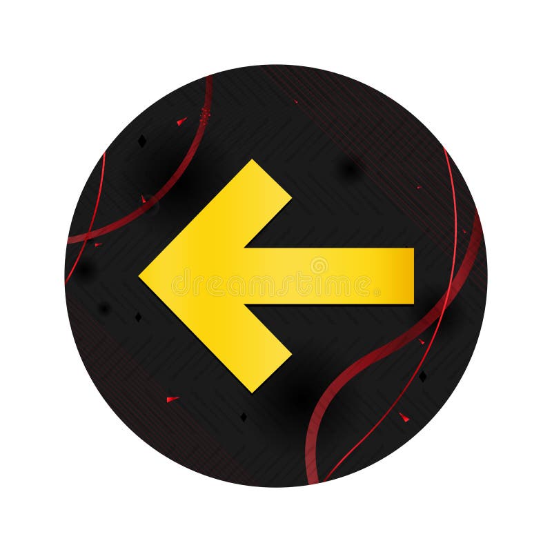 Back Arrow Icon Red Round Button Stock Illustrations – 1,765 Back Arrow ...