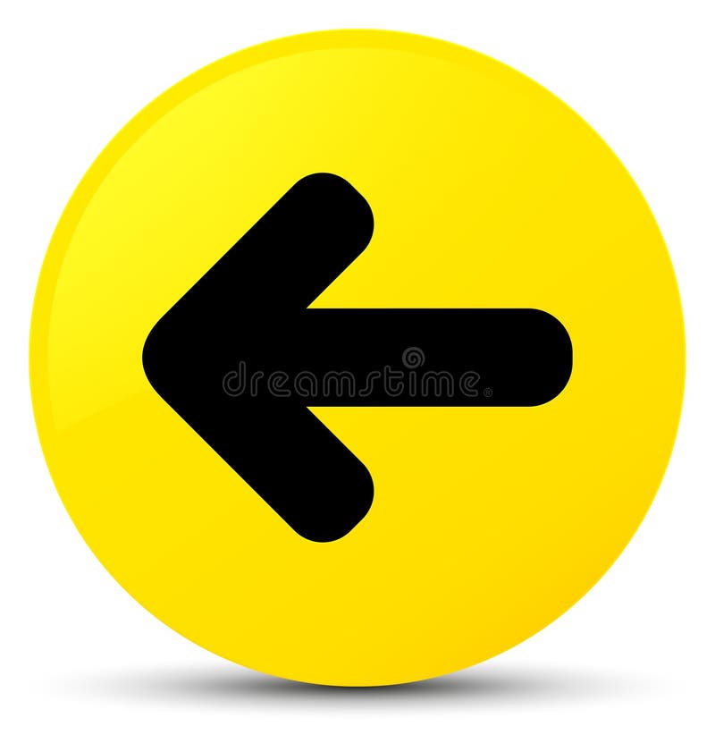 Back Yellow Round Button Stock Illustrations – 906 Back Yellow Round ...