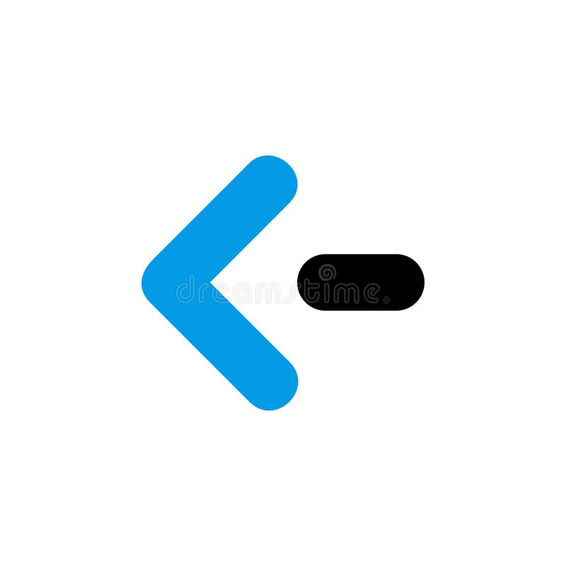 Back, Arrow and Mathematics Icon. Perfect for Application, Web, Logo ...