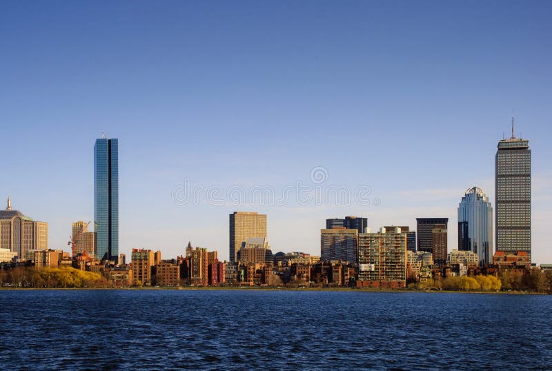 Back Bay Boston stock image. Image of boats, market, marketplace - 10051169