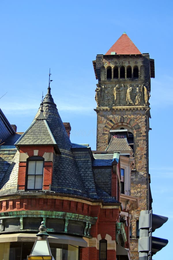 Back Bay, Boston stock photo. Image of public, copley - 35861998