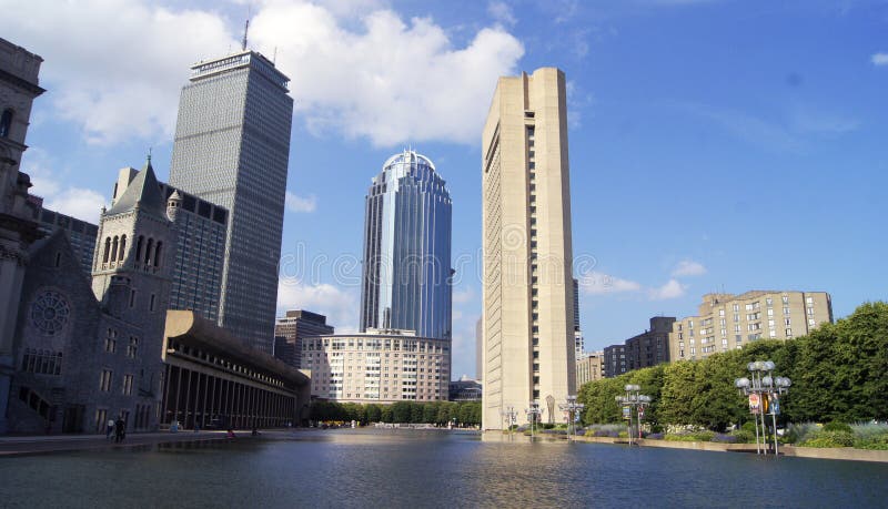 Back Bay, Boston, Massachusetts, United States Stock Photo - Image of ...