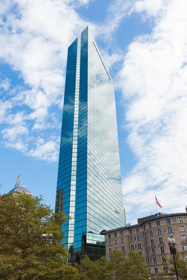 Back Bay John Hancock Building in Boston Editorial Stock Image - Image ...