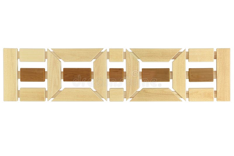 Back for a Bench from Wooden Boards on a White Background Stock Photo ...