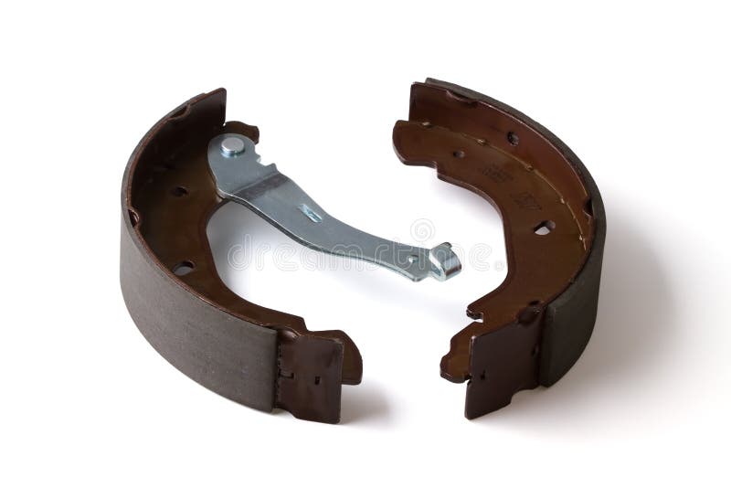Car brake shoes stock image. Image of automotive, steel - 22150943