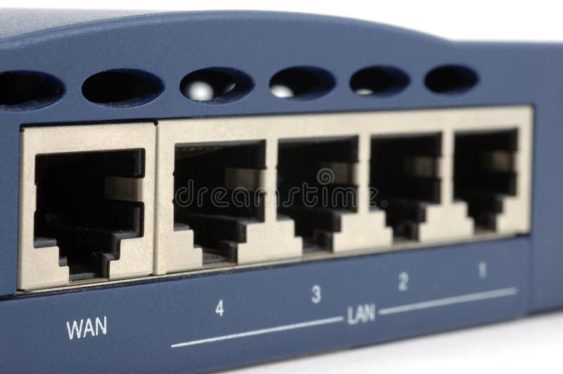 Back of broadband router stock photo. Image of broadband - 2603010