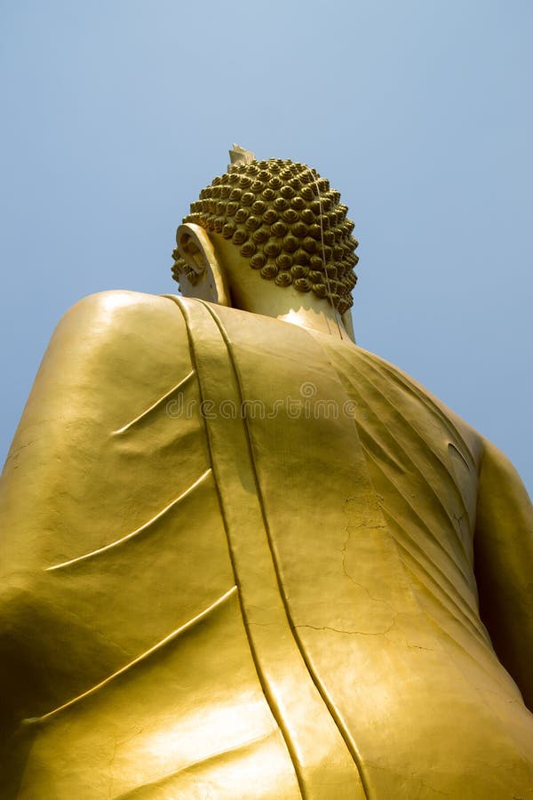 Back of Buddha stock image. Image of baby, culture, religion - 69729913