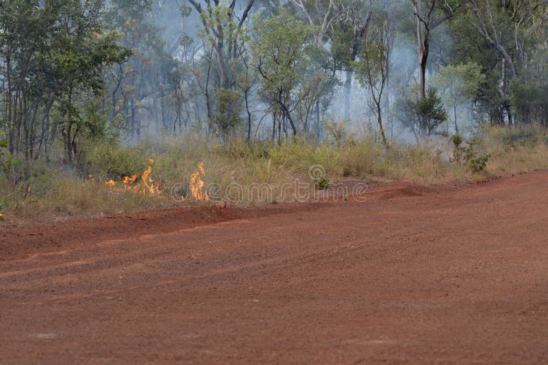 Back-burning, Also Known As Prescribed Burning or Hazard Reduction ...