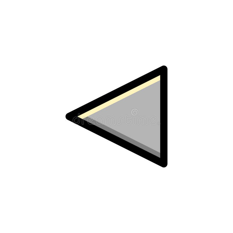 Back Button Icon stock vector. Illustration of website - 266548179