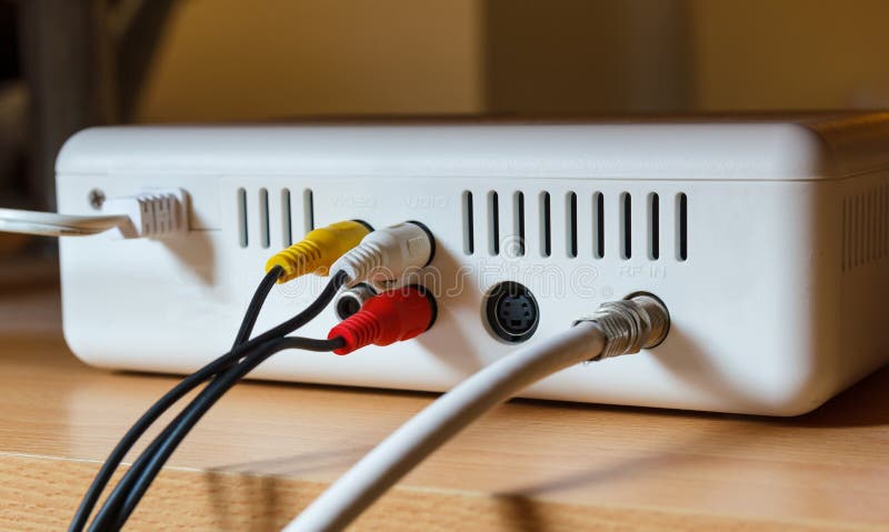Professional Cable Tv Connectors Stock Image - Image of bandwidth ...