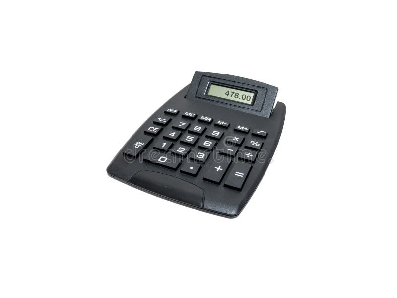 Back Calculator stock photo. Image of digits, multiply - 107478288
