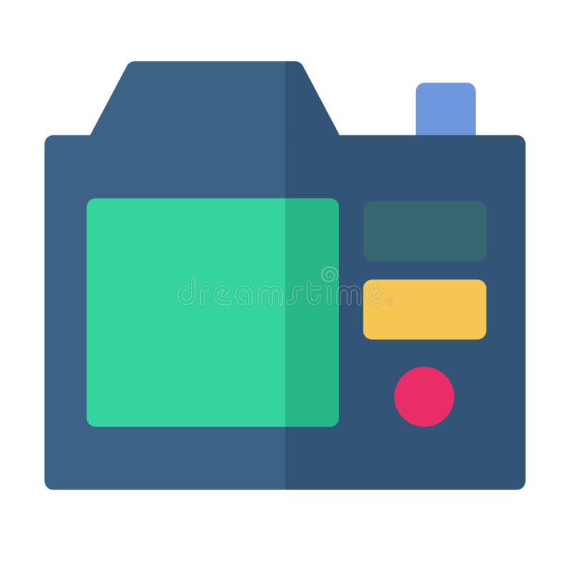 Back Camera Icon Logo or Illustration Stock Vector - Illustration of ...