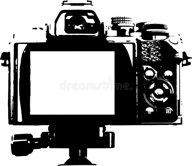 Back Camera Icon Vector Isolated On White Background, Back Camera Sign ...