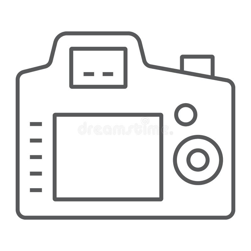 Back Camera Icon Vector Isolated on White Background, Back Camera Sign ...