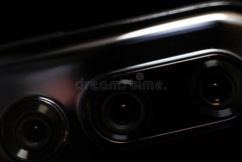 Back Cameras for Smartphone or Cell Phone Stock Photo - Image of ...
