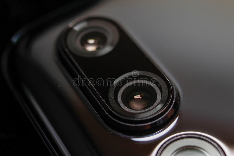 Back Cameras for Smartphone or Cell Phone Stock Photo - Image of ...