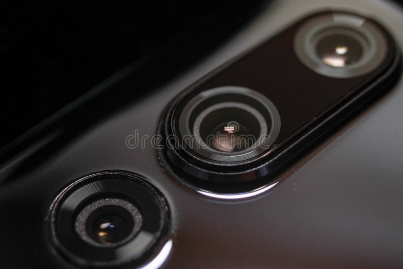 Back Cameras for Smartphone or Cell Phone Stock Photo - Image of modern ...