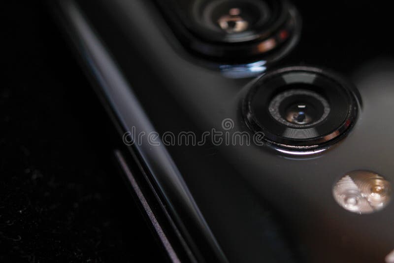 Back Cameras for Smartphone or Cell Phone Stock Photo - Image of ...