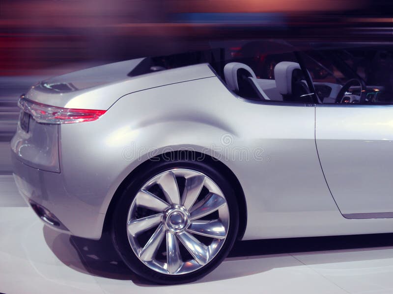 Back of a car stock image. Image of color, driving, business - 17783557