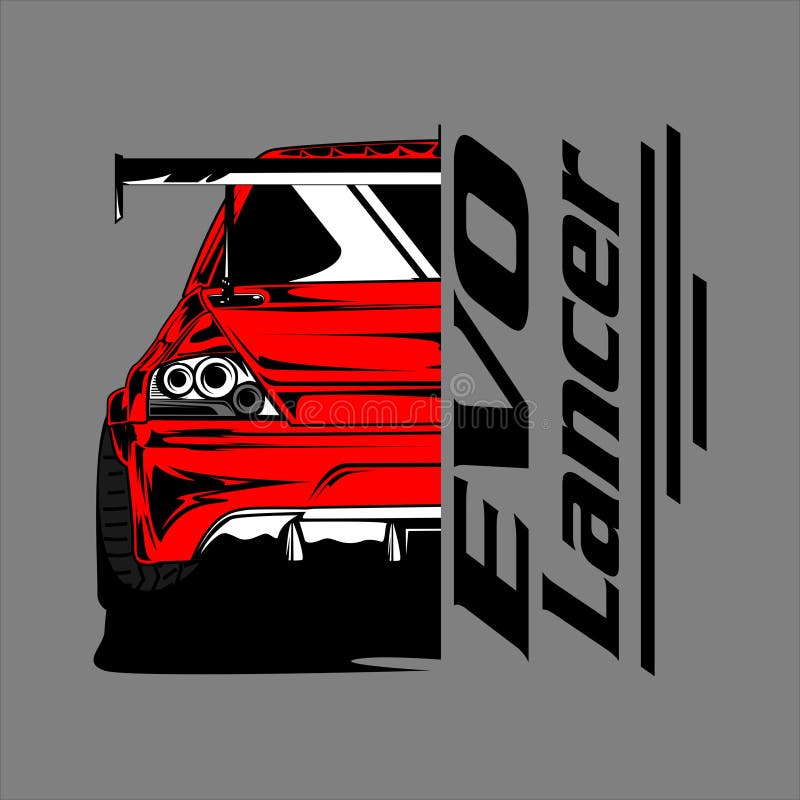 Evo Car Stock Illustrations – 63 Evo Car Stock Illustrations, Vectors ...