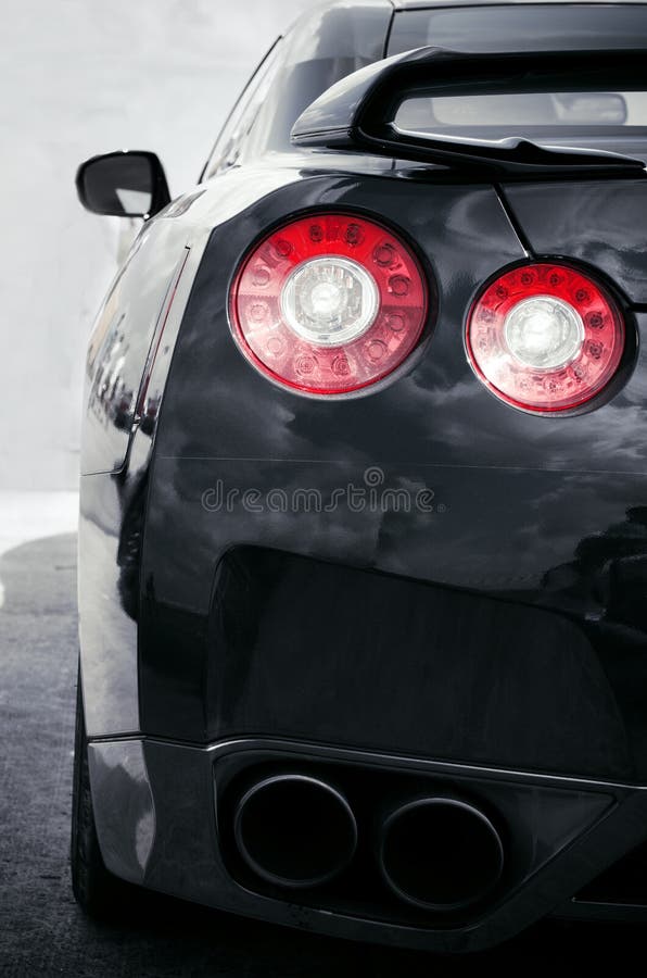 Back car lights stock image. Image of acceleration, style - 62903009