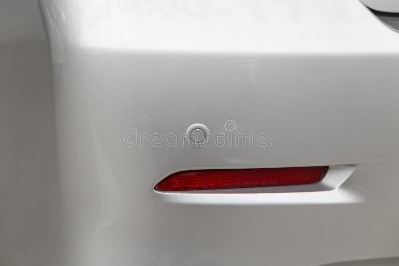 Back Car Sensor for Safety Parking Stock Photo - Image of sensor ...