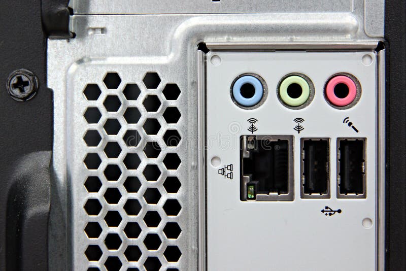 Back of the Consumer Electronics. Stock Photo - Image of back ...