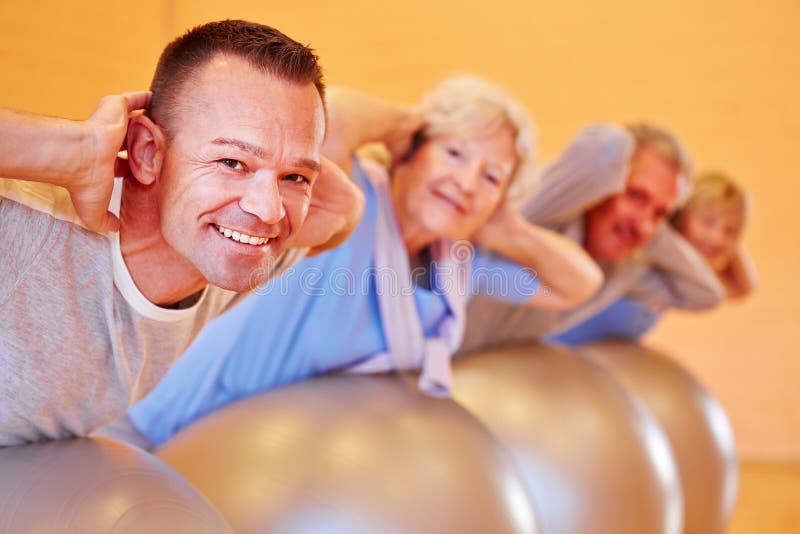 Back Course in Fitness Center Stock Image - Image of center ...