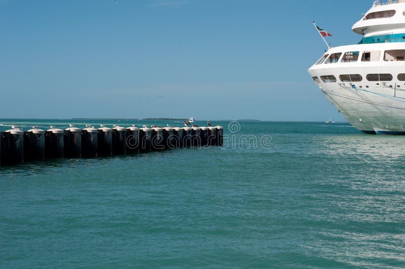 Back of Cruise Ship stock image. Image of vacation, florida - 12392145