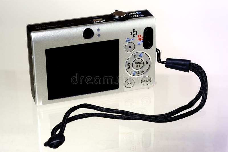 Back of digital camera stock photo. Image of optical, camera - 7442896